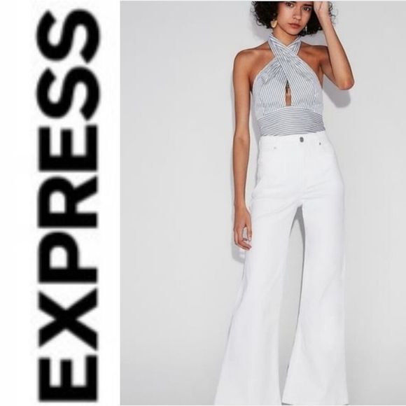Express | Jeans | Plus Size Express Bell Flare Jeans | Poshmark